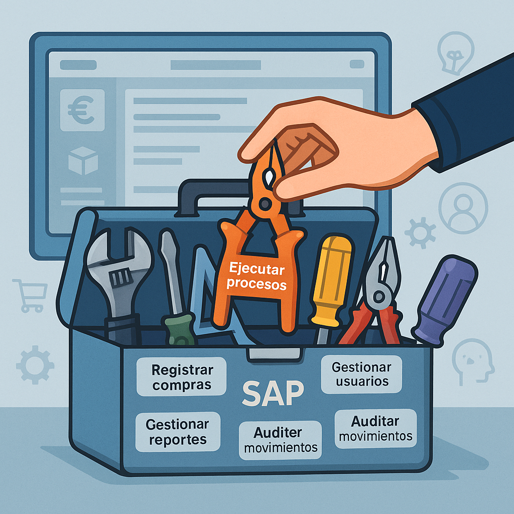 Transacciones SAP más utilizadas - Antonio Mejias - cyfuss