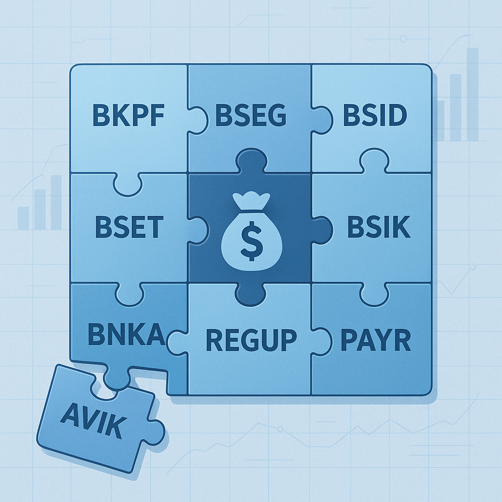 Tablas de SAP FI más importantes - Antonio Mejias - cyfuss