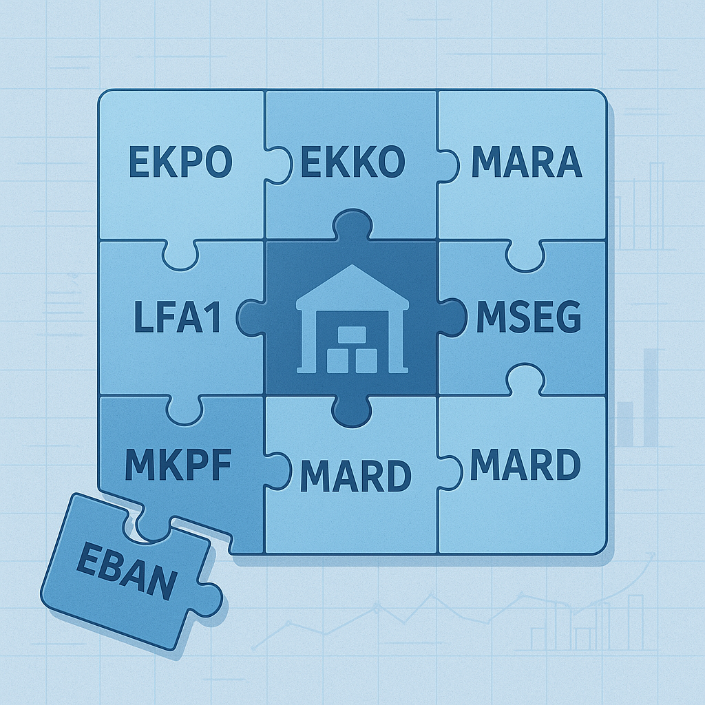 Tablas de SAP MM más importantes - Antonio Mejias - cyfuss