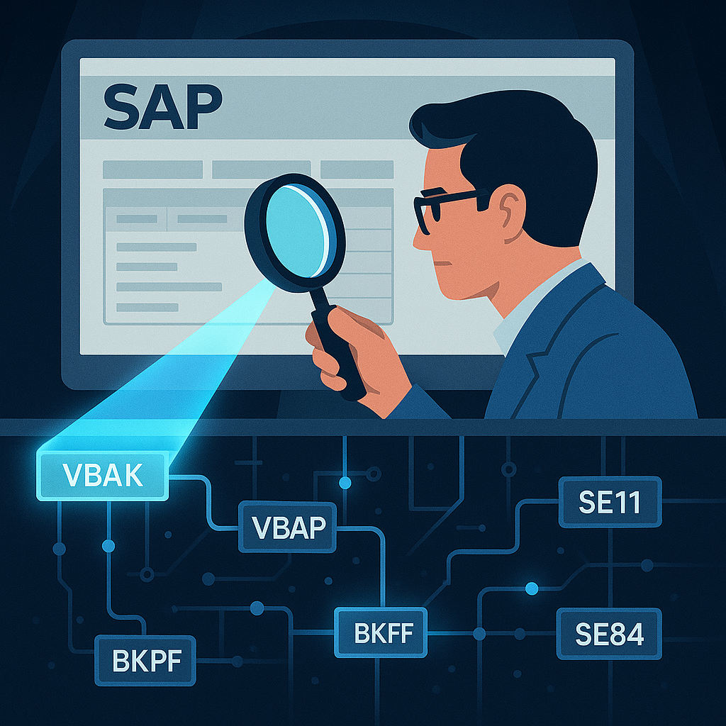 Transacciones SAP para encontrar tablas - Antonio Mejias - cyfuss